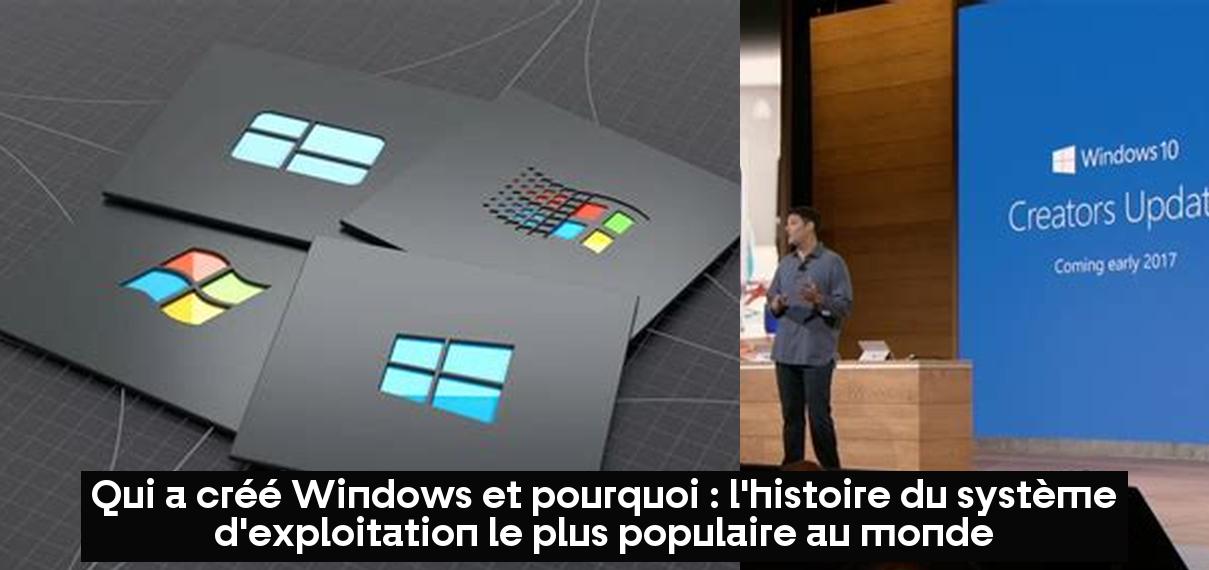 Qui a créé Windows et pourquoi : l'histoire du système d'exploitation le plus populaire au monde ...